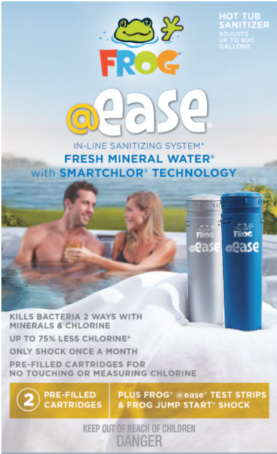 Spa Frog @EASE In-Line System, Includes SmartChlor & Mineral Cartridge ...